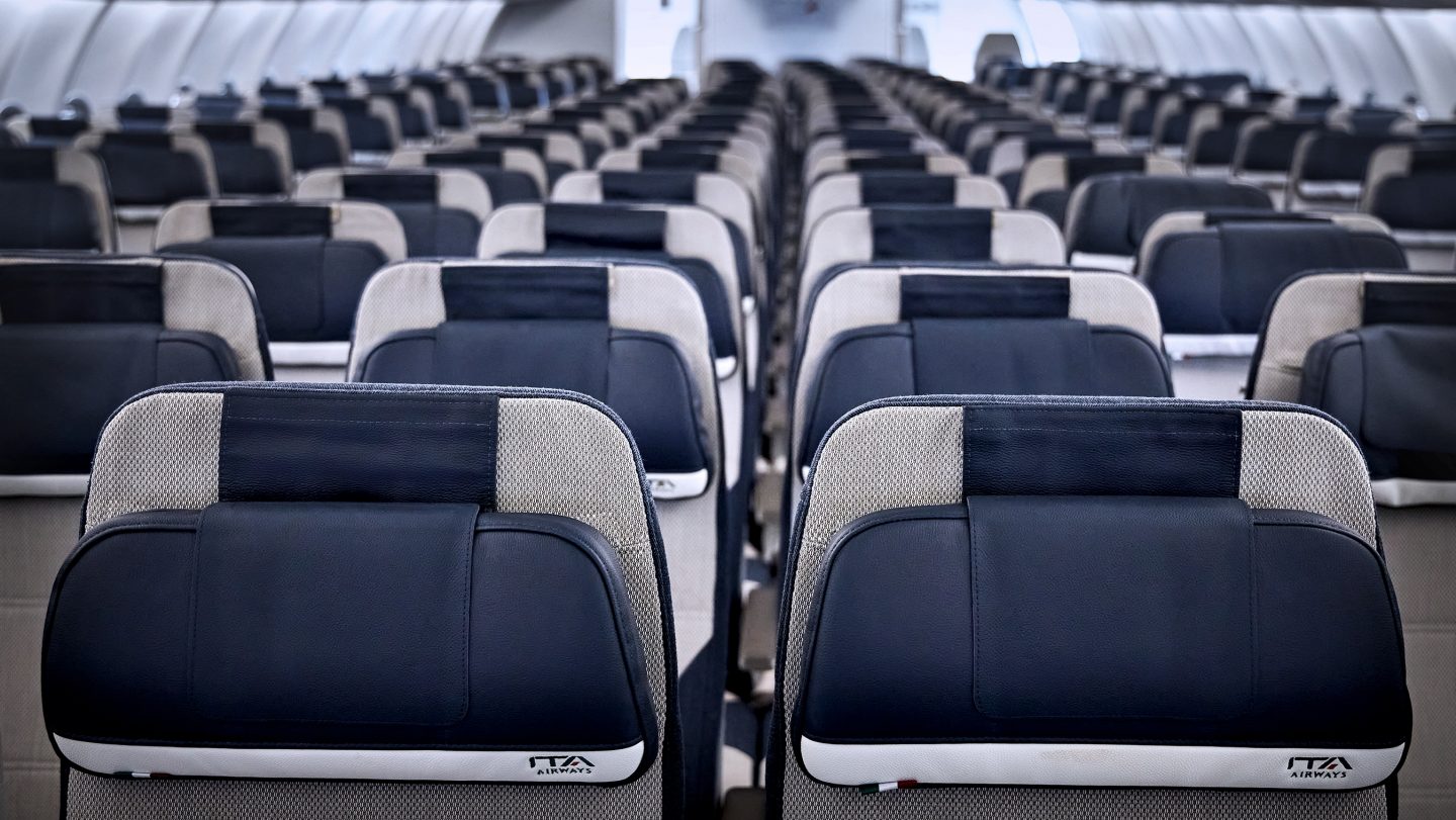 Seats selection Economy class | ITA Airways